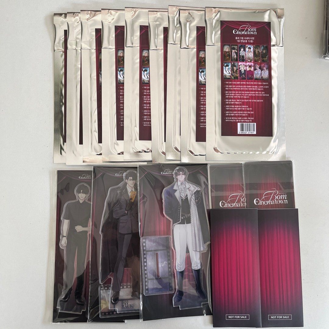 WTS LEZHIN BOMTOON Standee + Ticket, Hobbies & Toys, Collectibles ...