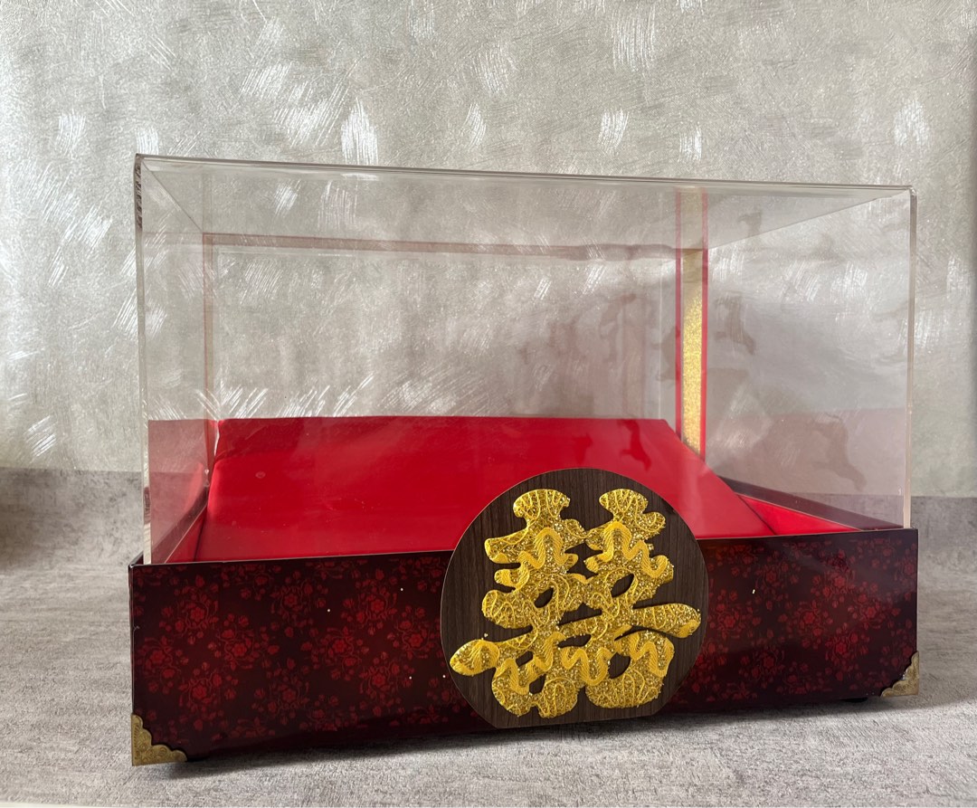 10 Box Sangjit / Hantaran / Seserahan dengan Akrilik, Perabotan Rumah ...