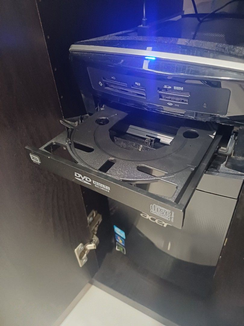Acer CPU with DVD Drive, Intel i5 Processor, 1TB HDD, Computers & Tech ...