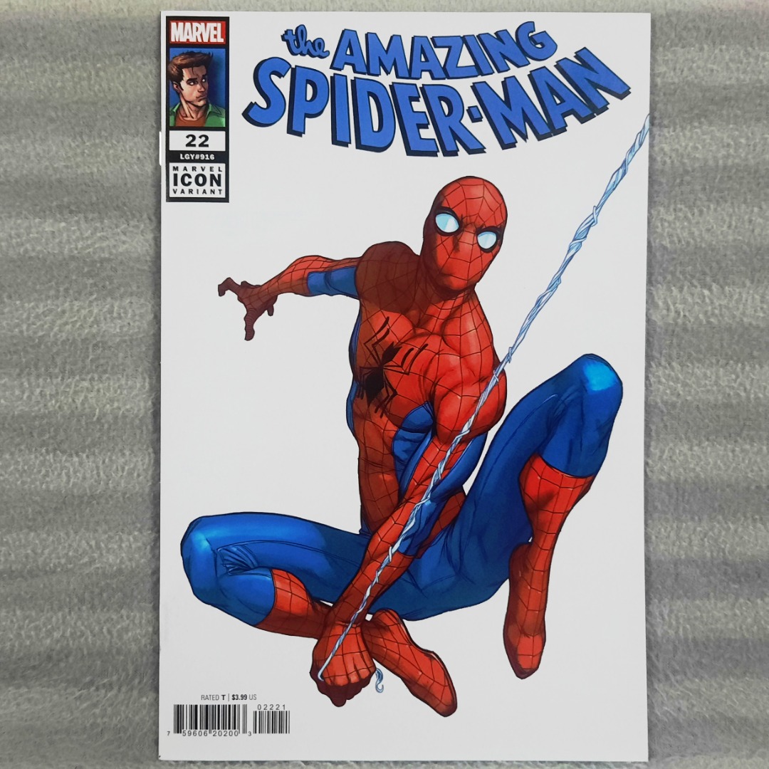 Amazing Spider-Man #22 Stefano Caselli Variant (7th Series Marvel ...