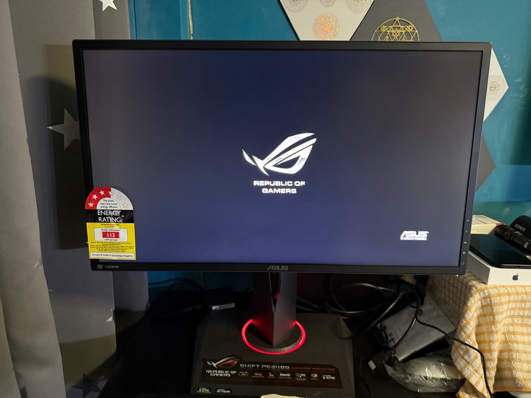 ASUS ROG Swift PG248Q eSports Gaming Monitor - 24" FHD (1920x1080) 1ms ...