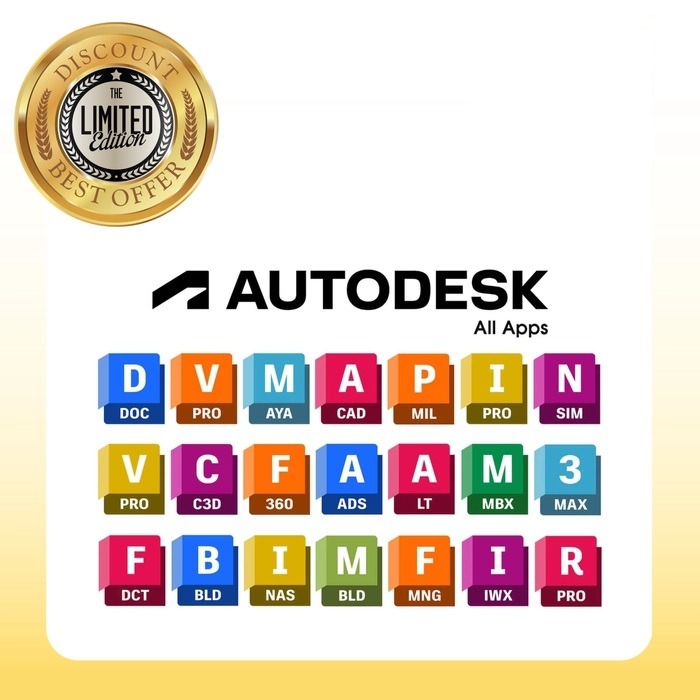 autodesk collection 2025 /2024/2023/2022/2021 authentic lifetime ...