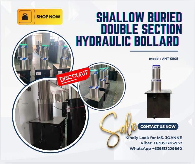 Automatic Electric Retractable Parking Bollard Control Box Restricting ...