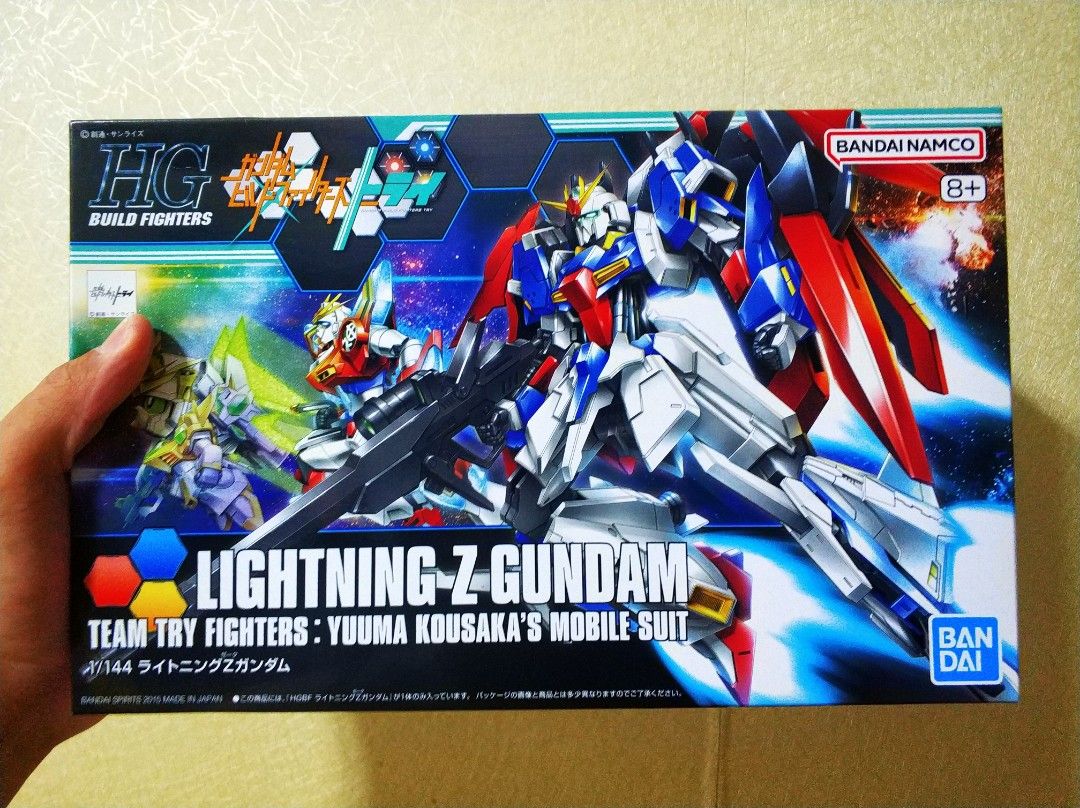 Bandai Gundam HG 1/144 HGBF - Lightning Z Gundam, Hobbies & Toys, Toys & Games on Carousell