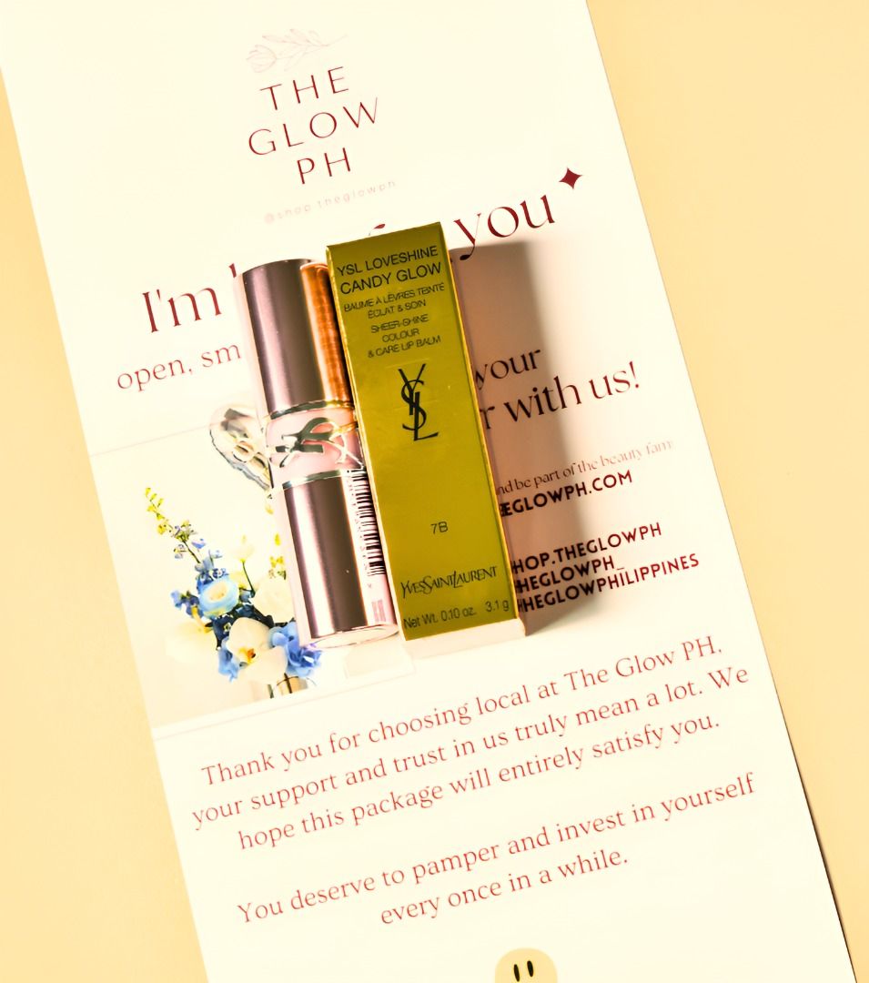 BRAND NEW YSL Beauty 7B Loveshine Candy Glow Lip Balm | Only at The ...