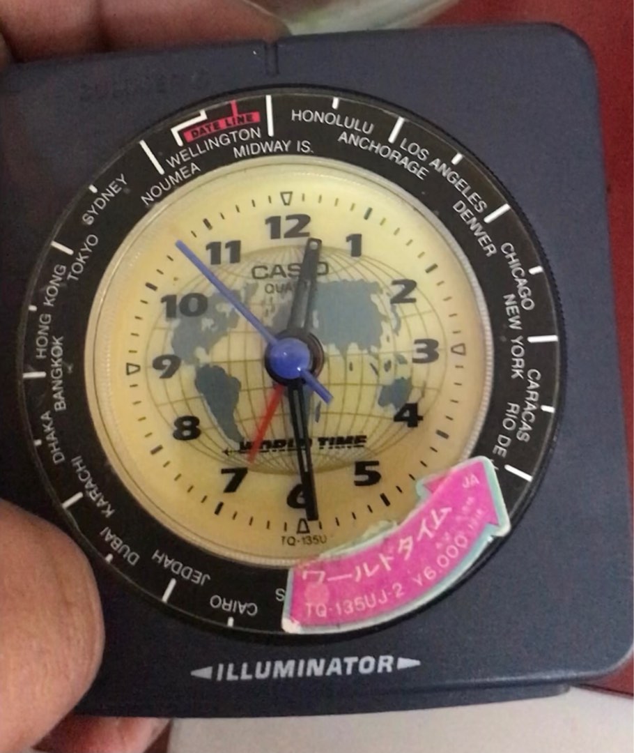 Casio jam meja, Furniture & Home Living, Home Decor, Clocks on Carousell
