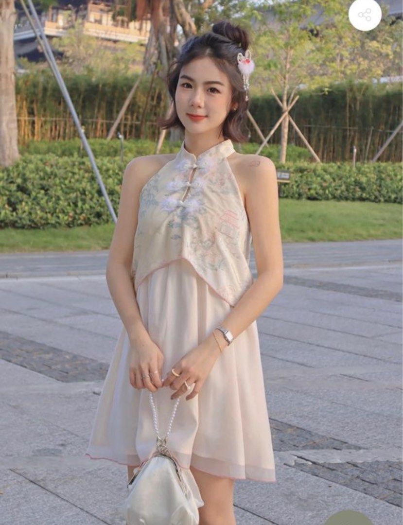 CCC10CCC mini qipao dress, Women's Fashion, Dresses & Sets, Dresses on ...