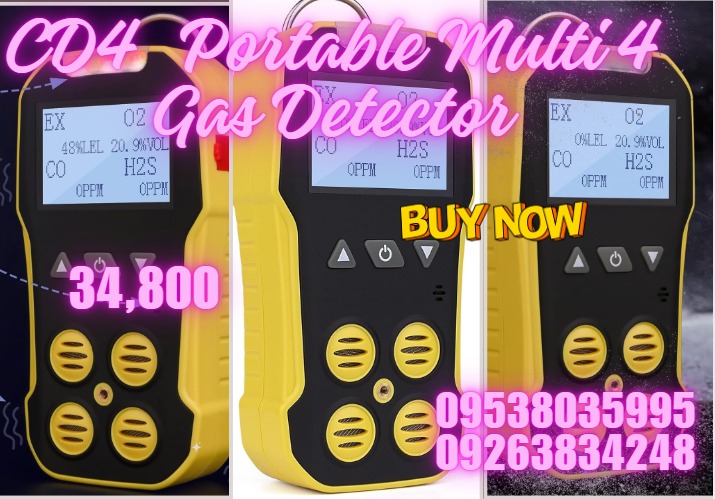 CD4 Portable Multi 4 Gas Detector, Everything Else, Others on Carousell