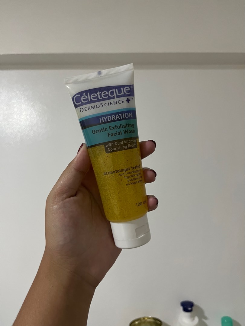 Celeteque hydration gentle exfoliation facial wash, Beauty & Personal ...