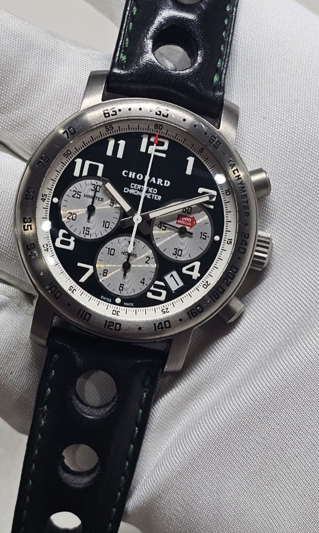 Chopard Mille Miglia Titanium Speed Chronograph Panda Eyes Limited ...