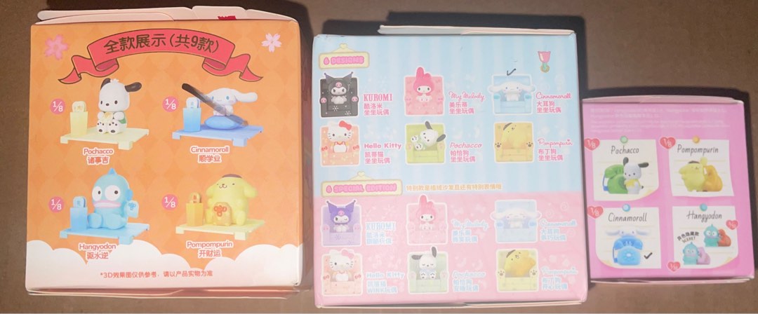 Cinnamoroll assorted blind boxes, Hobbies & Toys, Toys & Games on Carousell