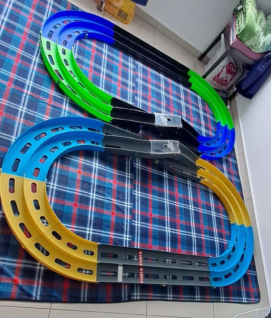 COMBO RM350 | PRELOVED TAMIYA 2 SET TRACK / OVAL HOME CIRCUIT 69569 & 69539 - NO LAP TIMER ...