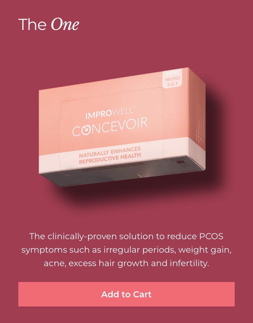 CONCEVOIR Myo Inositol & D chiro Inositol supplements (30 satchets ...