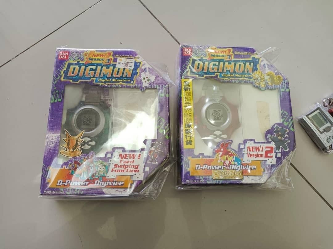 DIGIMON Red DIGIVICE Wargrowlmon CARD Version 2 ENGLISH LANGUAGE ASIA ...