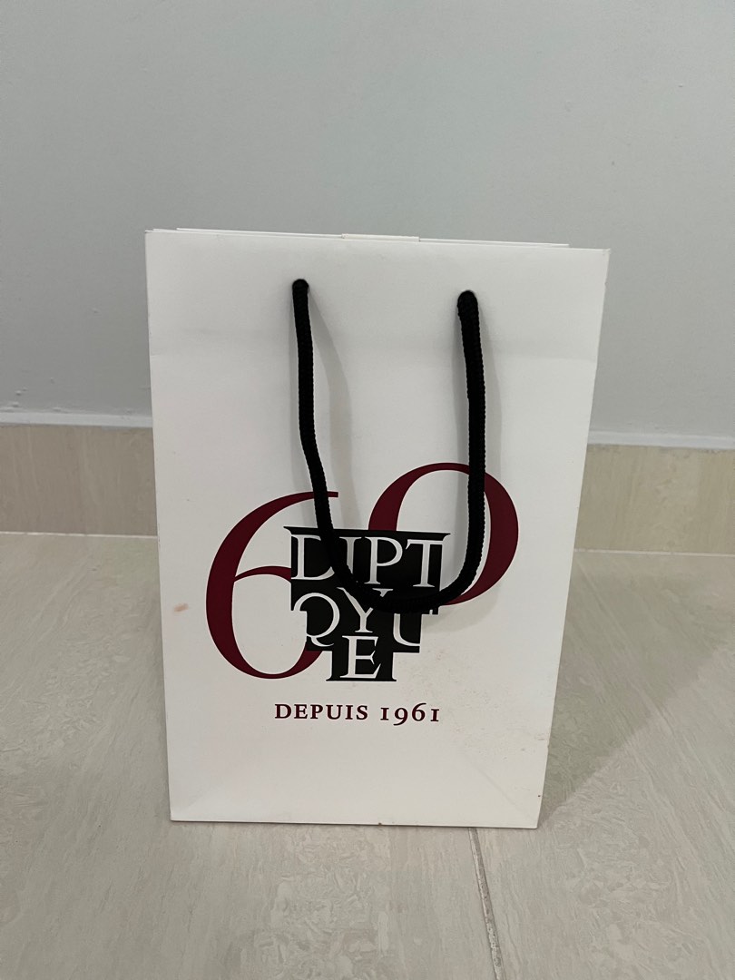Diptyque 100% authentic paper bag, Women's Fashion, Watches ...
