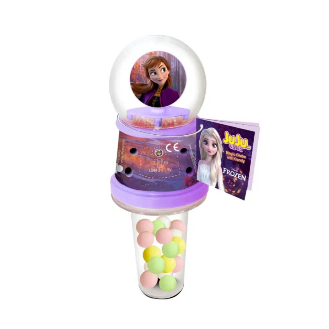Disney Frozen. Queen Elsa and Princess Anna. Juju Magic snowing globe ...