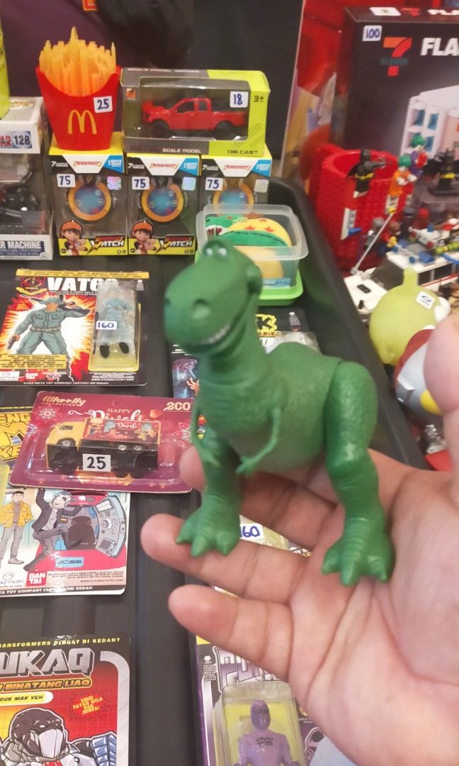 Disney Pixar Rex Toys Story, Hobbies & Toys, Toys & Games on Carousell