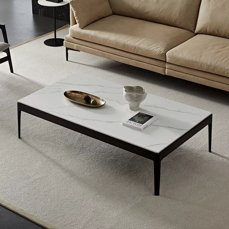 DONVO Modern Sintered Stone Coffee Table, Furniture & Home Living ...