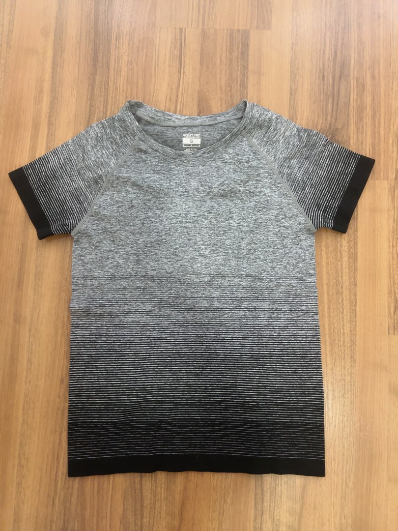 Dry Fit - Grey Shirt, Women's Fashion, Activewear on Carousell