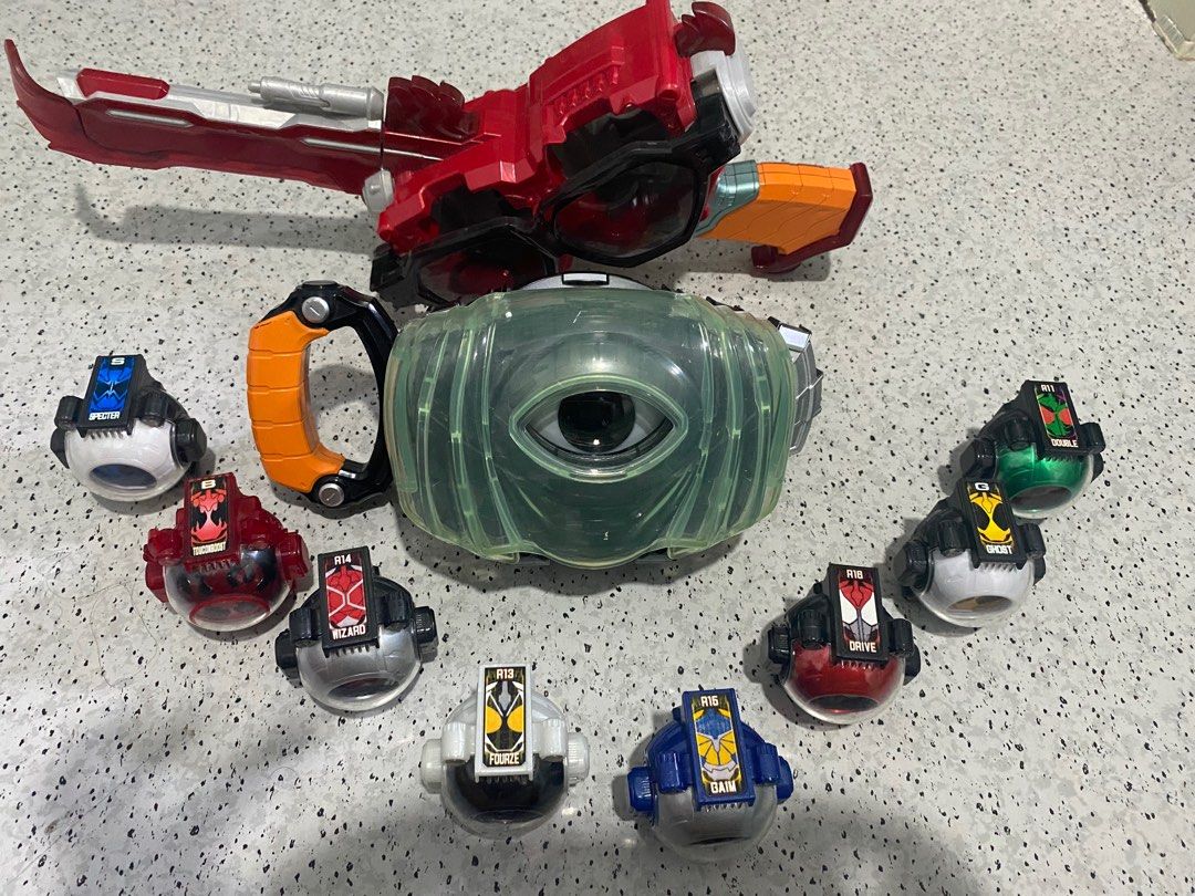 DX kamen rider ghost belt and sunglasses slasher (free 8 eyecon), Hobbies & Toys, Toys & Games ...