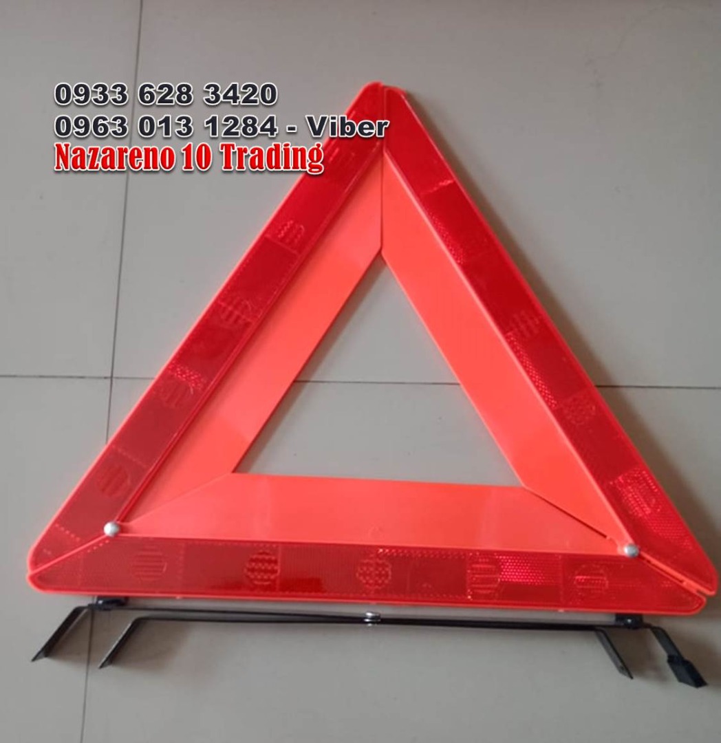 Early Warning Device EWD (Red/Yellow) Heavy Duty Hi - Vis Warning Sign ...