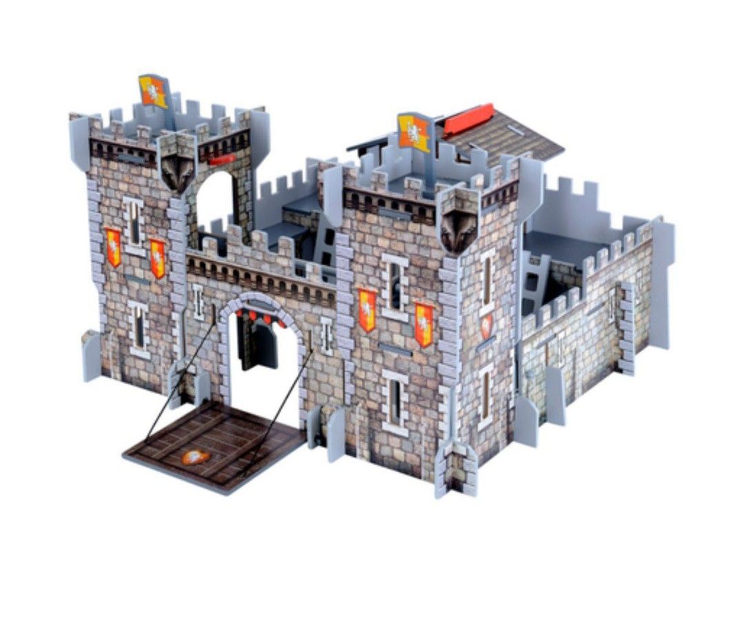 ELC wooden castle Solid big size, Hobbies & Toys, Toys & Games on Carousell