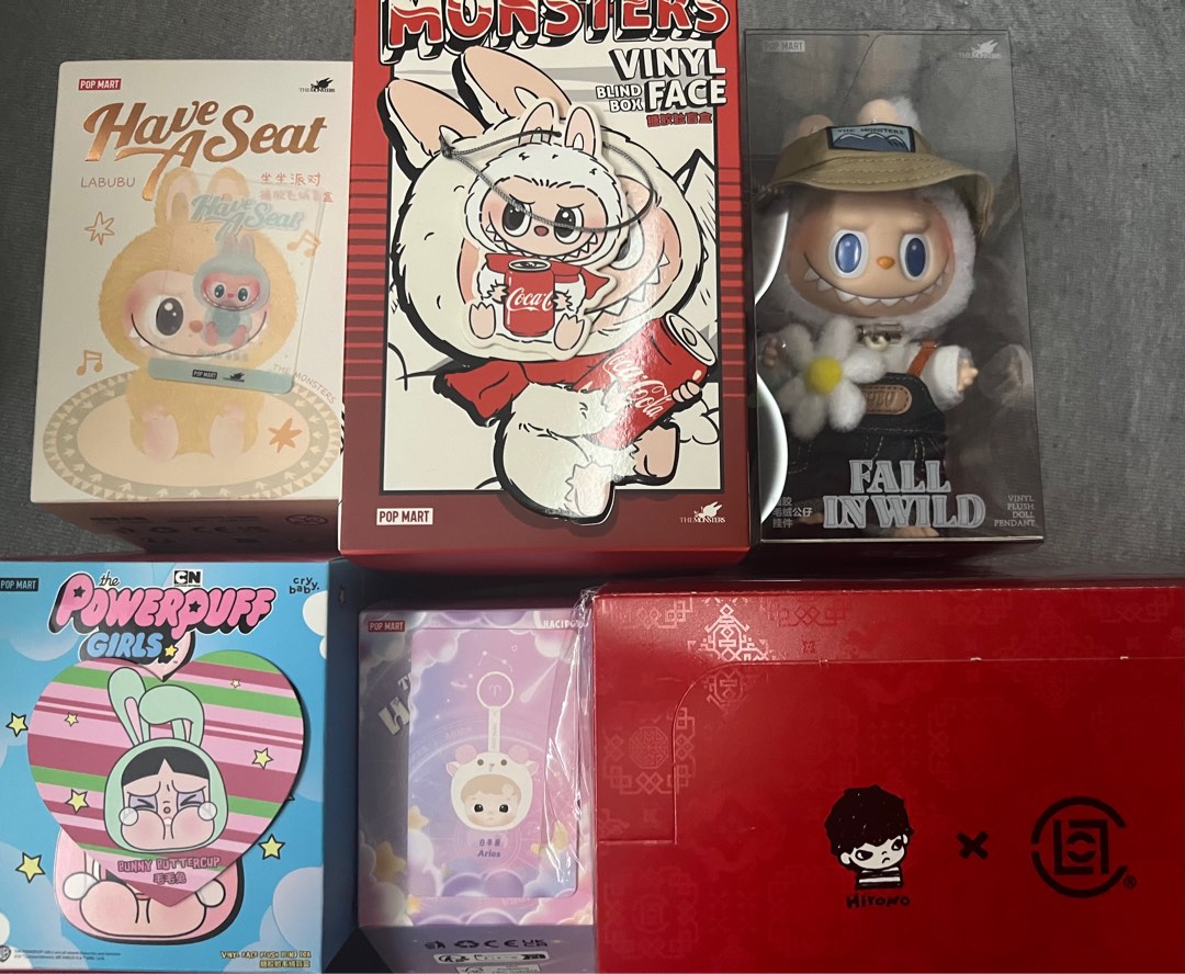 fall in wild plush pendant, labubu happy factor ququ bunny buttercup hacipupu constellation ...