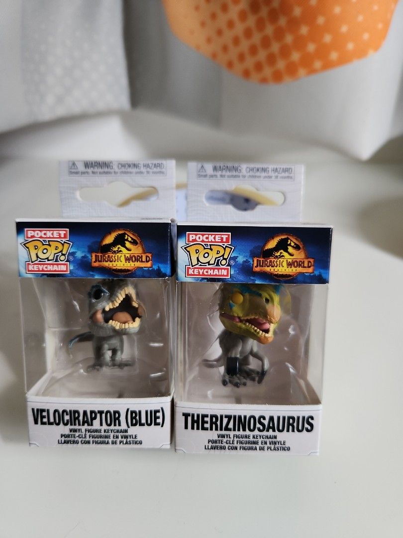 Funko Pop Pocket Pop Keychain Jurassic Park Therizinosaurus and ...