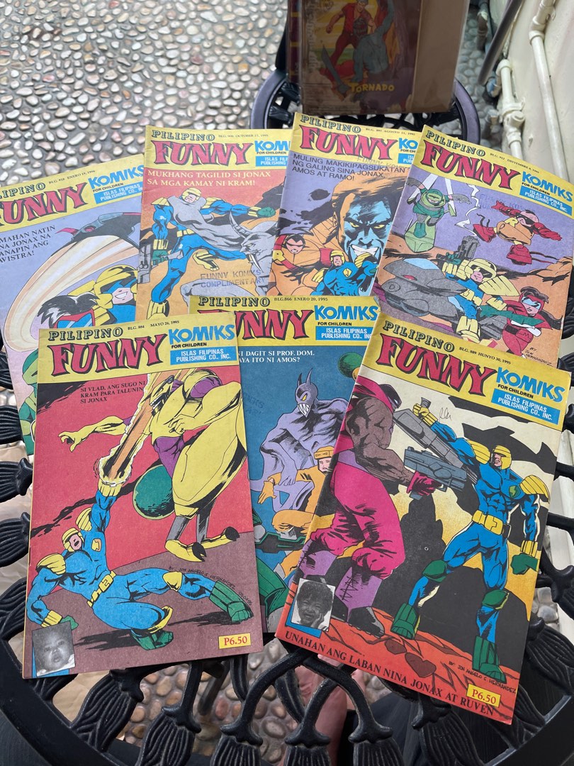 Funny Komiks - Jonax Covers (Set of 7), Hobbies & Toys, Memorabilia ...