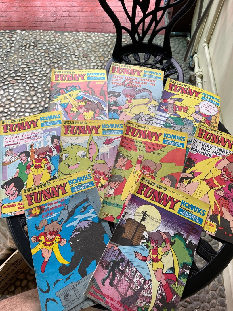 Funny Komiks - Tinay Pinay (Sold as a Set of 9), Hobbies & Toys, Memorabilia & Collectibles ...