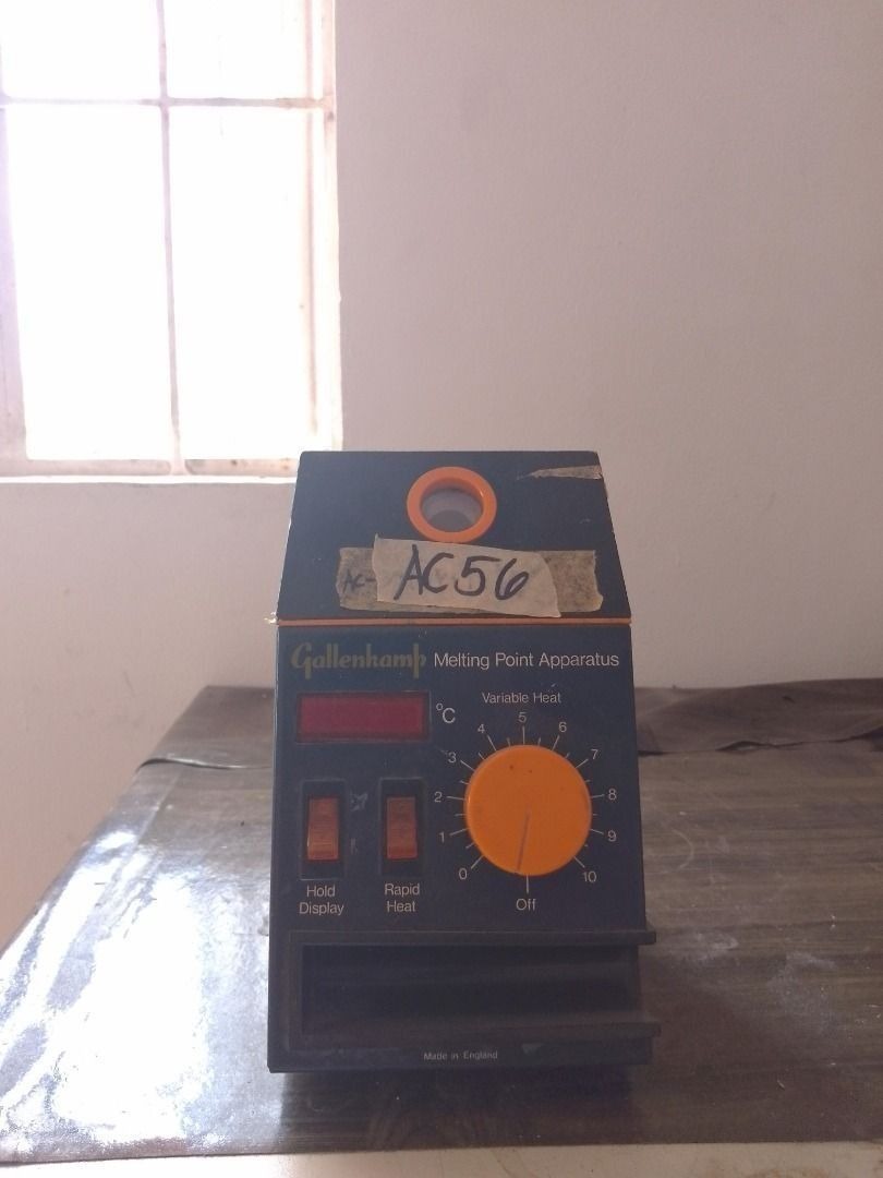 Gallen Kamp Melting Point Apparatus, Health & Nutrition, Medical ...