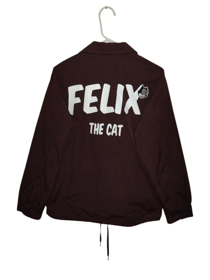 GU by UNIQLO X DREAMWORKS Felix The Cat Coach Jacket, Men's Fashion ...