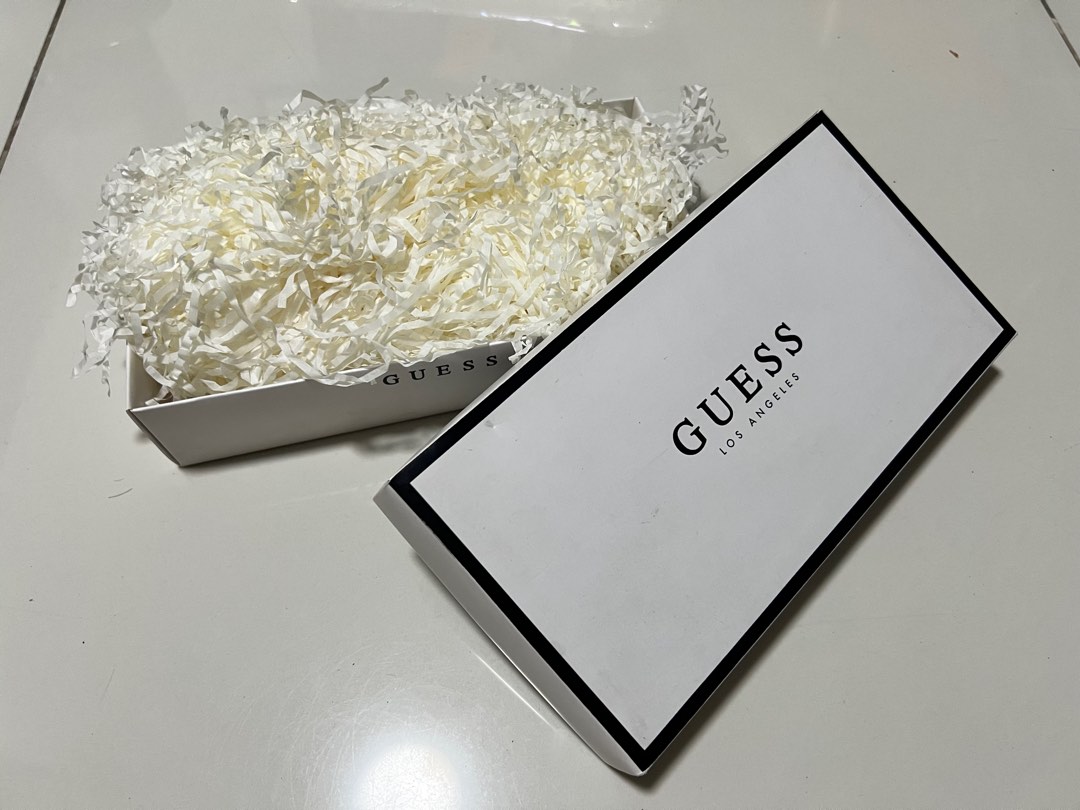 Guess Gift box with shredded paper, Hobbies & Toys, Stationary & Craft ...