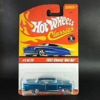 Hotwheels 1957 Chevy Bel Air Blue Spectraflame - Hot Wheels Classics ...