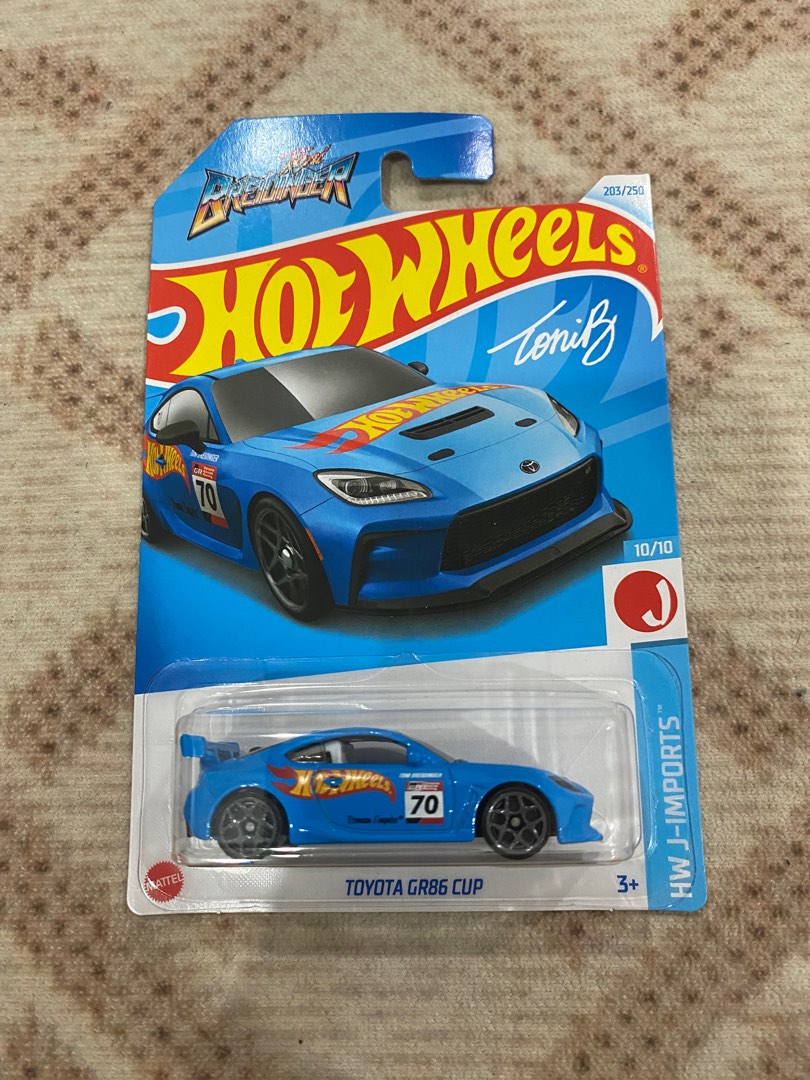 Hotwheels Toyota GR86 Cup, Hobbies & Toys, Toys & Games on Carousell