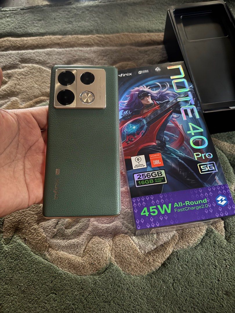 Infinix Note 40 Pro 5G Vintage Green 256GB, Mobile Phones & Gadgets ...