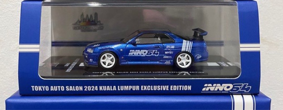Inno64 TASKL r34 GTR top secret (sealed), Hobbies & Toys, Toys & Games ...
