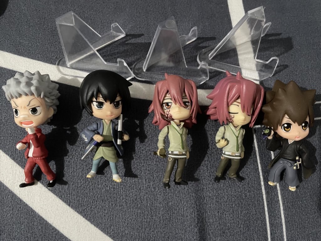 Katekyo hitman reborn khr chibi figures takara tomy, Hobbies & Toys ...
