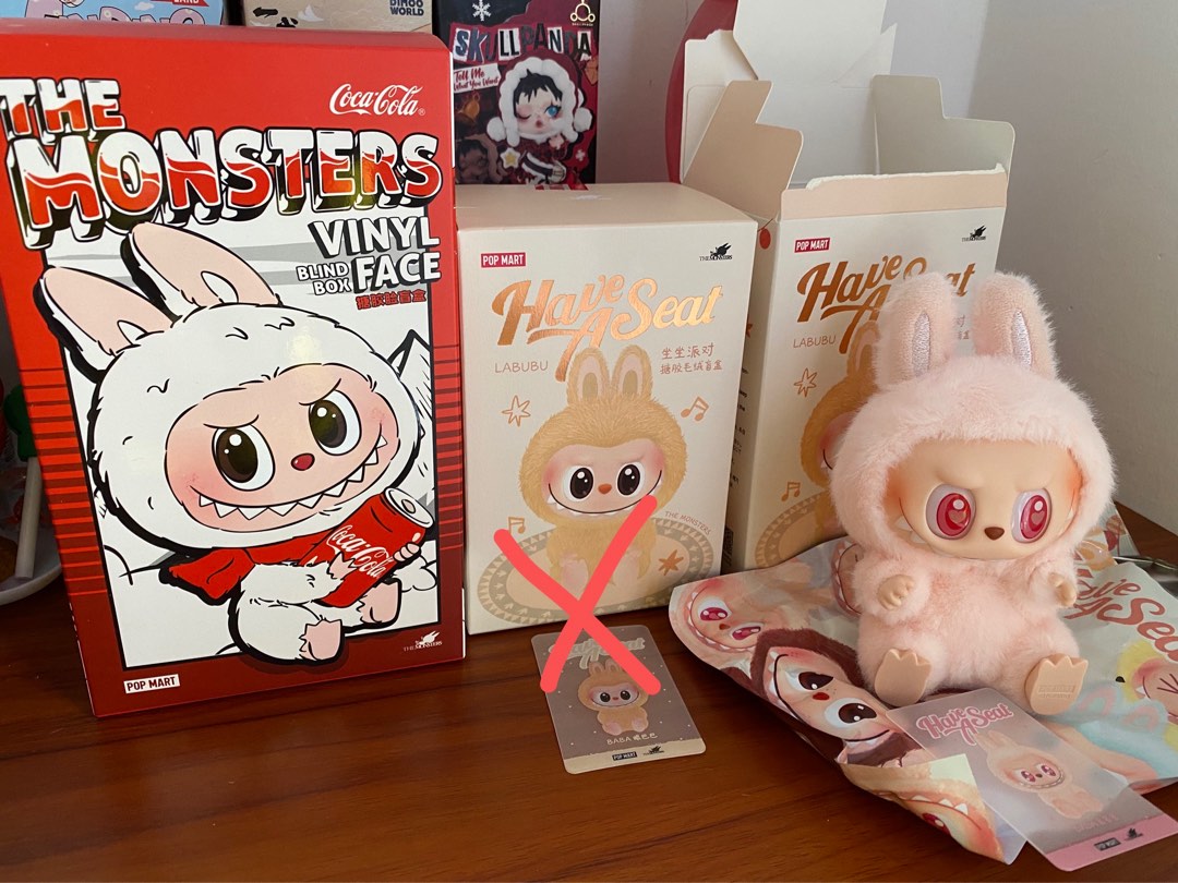labubu x cola & dada, Hobbies & Toys, Toys & Games on Carousell