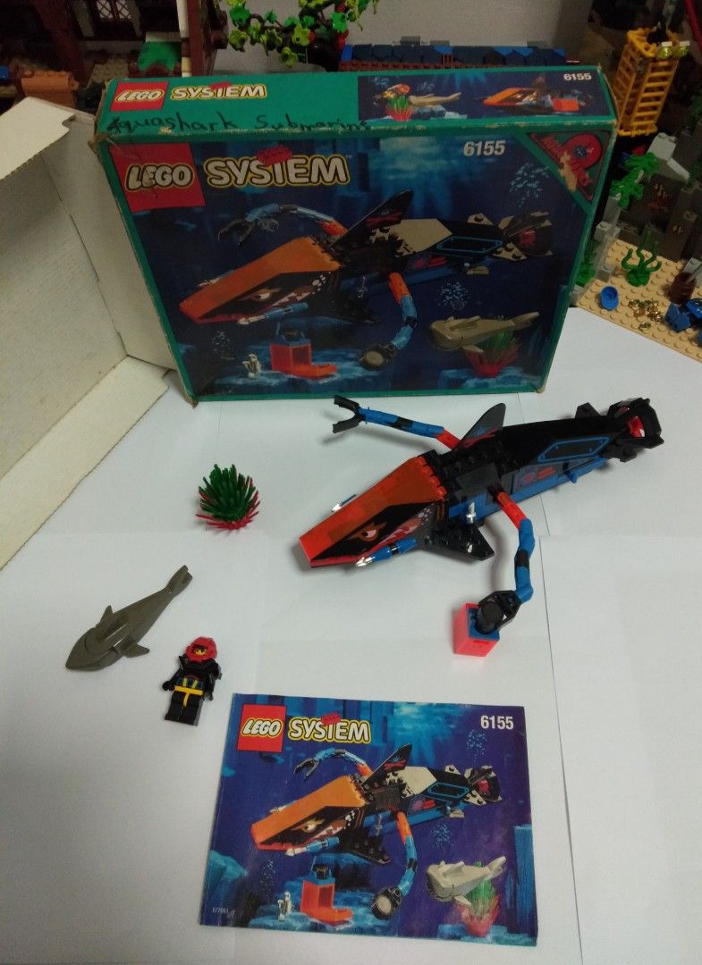 Lego system 6155 Deep Sea Predator (Vintage), Hobbies & Toys, Toys ...