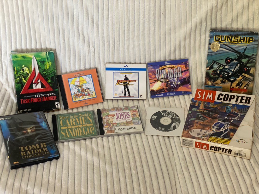 Lot of Retro PC Game Collection, Hobbies & Toys, Memorabilia ...