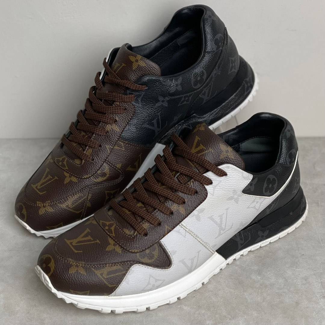Louis Vuitton LV Monogram Runaway Sneaker ( Not Hermes ), Fesyen Pria ...