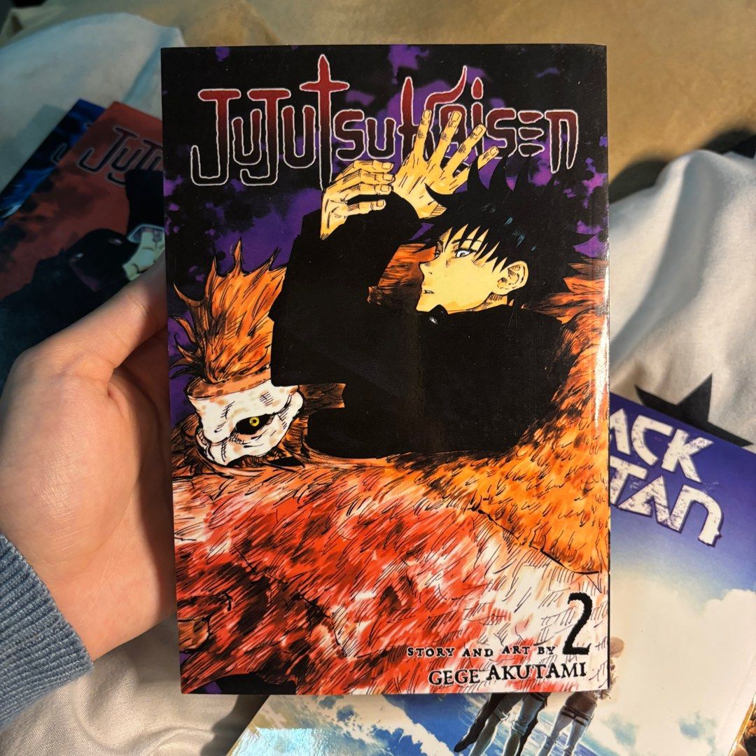 manga jujutsu kaisen jjk / attack on titan aot, Hobbies & Toys, Books ...