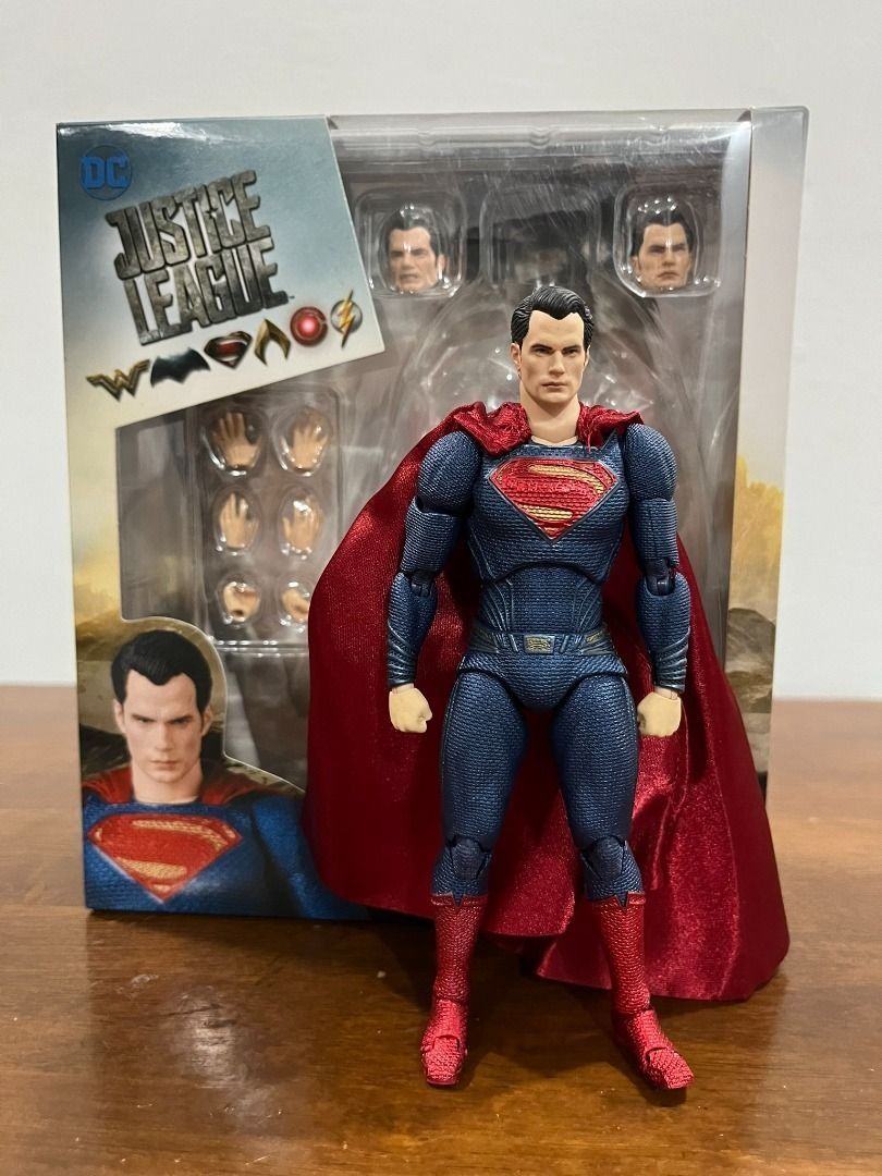 Medicom Mafex Superman Justice League DC Snyderverse BIB, Hobbies ...