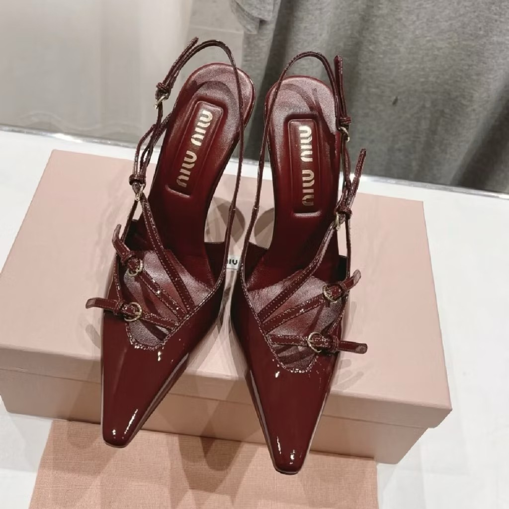 mi miu heels pre order, Women's Fashion, Footwear, Flats & Sandals on ...