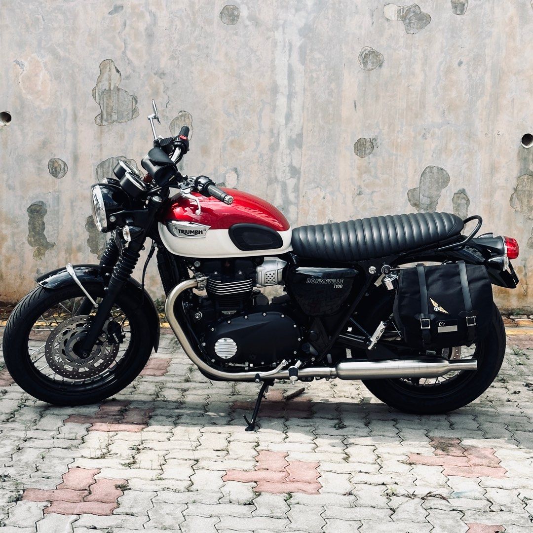 Motone Viper seat for Triumph Bonneville T100 T120, Motorcycles ...