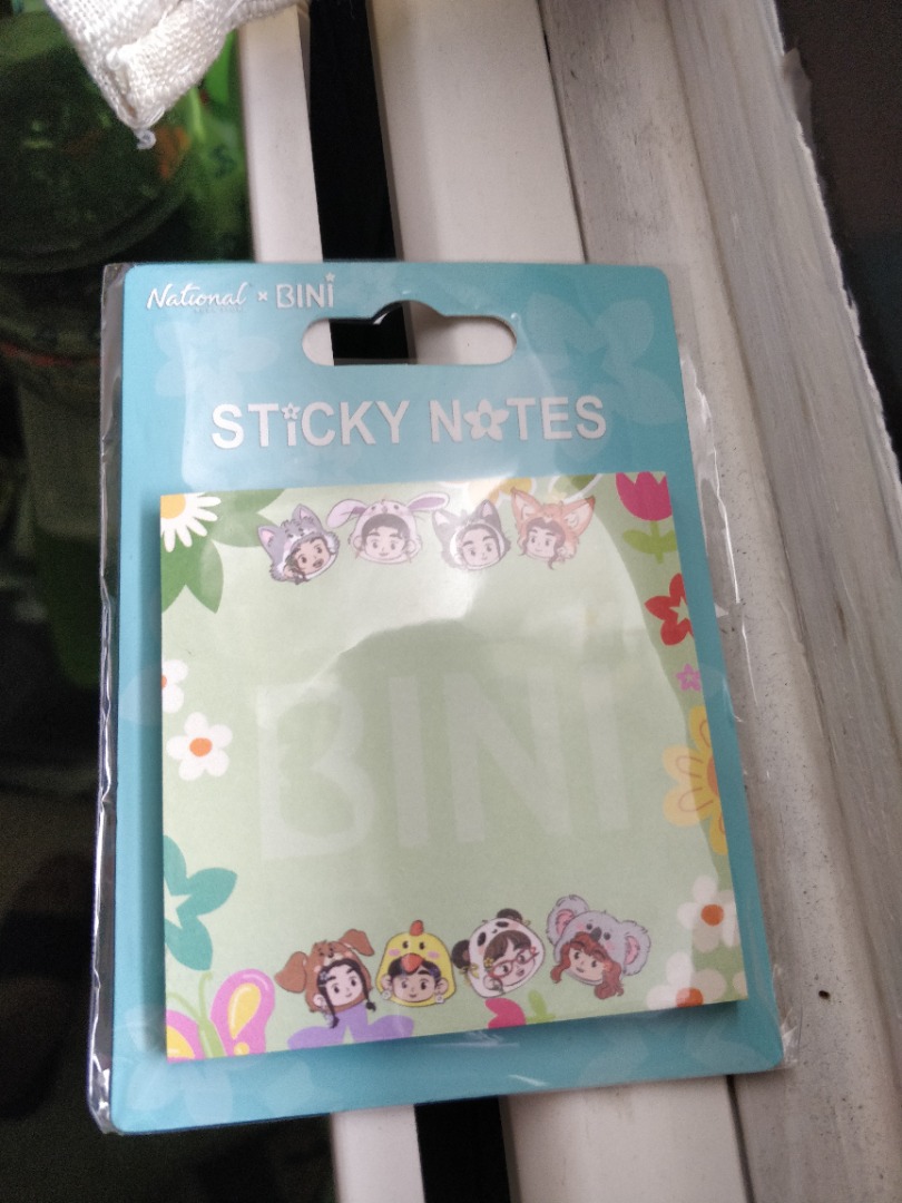 National Book Store x Bini - Sticky Notes - Green, Hobbies & Toys ...