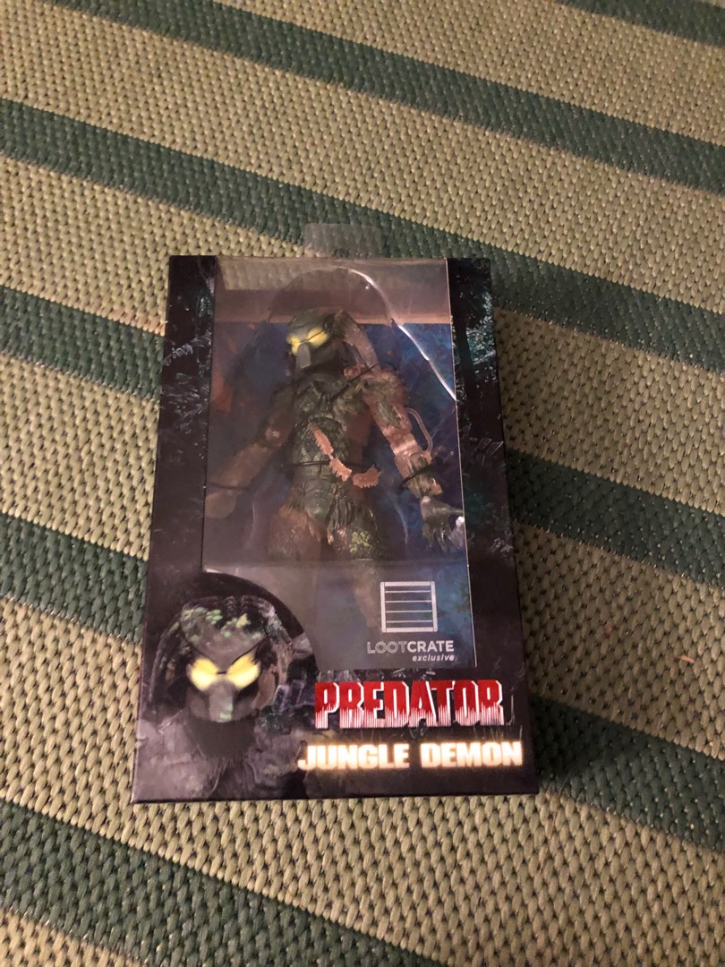 Neca Loot Crate Exclusive Predator Jungle Hunter, Hobbies & Toys, Toys ...