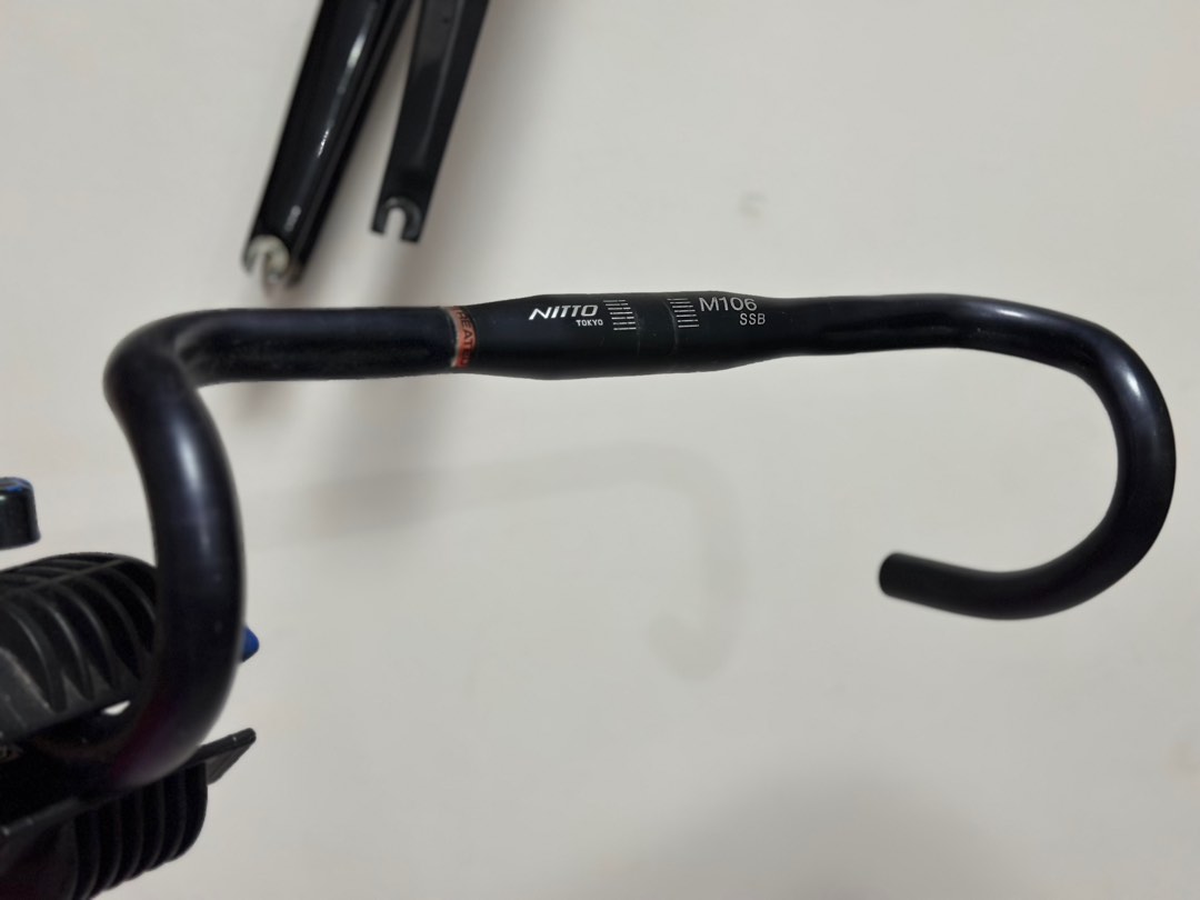 Nitto M106 Dropbar handlebar for fixie fixed gear bicycle track single ...