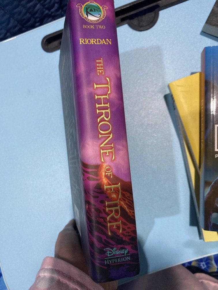 Novel English - The Throne of Fire by Rick Riordan, Hobbies & Toys ...